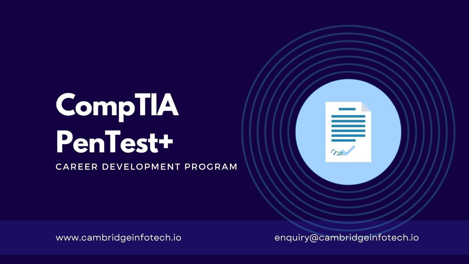 CompTIA PenTest+ Course in Bangalore