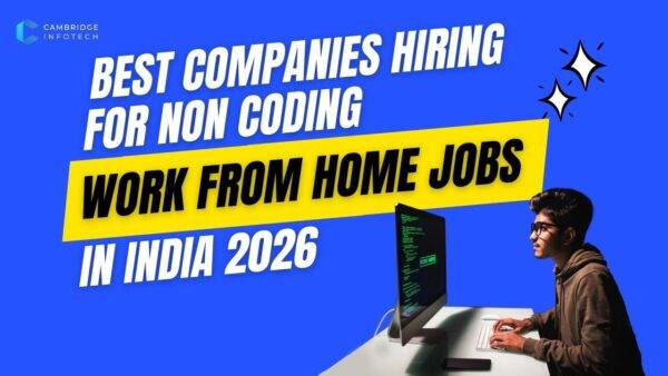 12 Top Non-Coding WFH Jobs in India 2026 ₹4–15 LPA Salaries